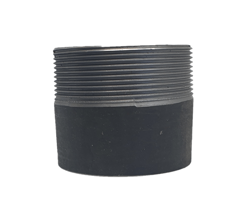 Black Steel Pipe Fitting Toe Nipple Male BSP Thread